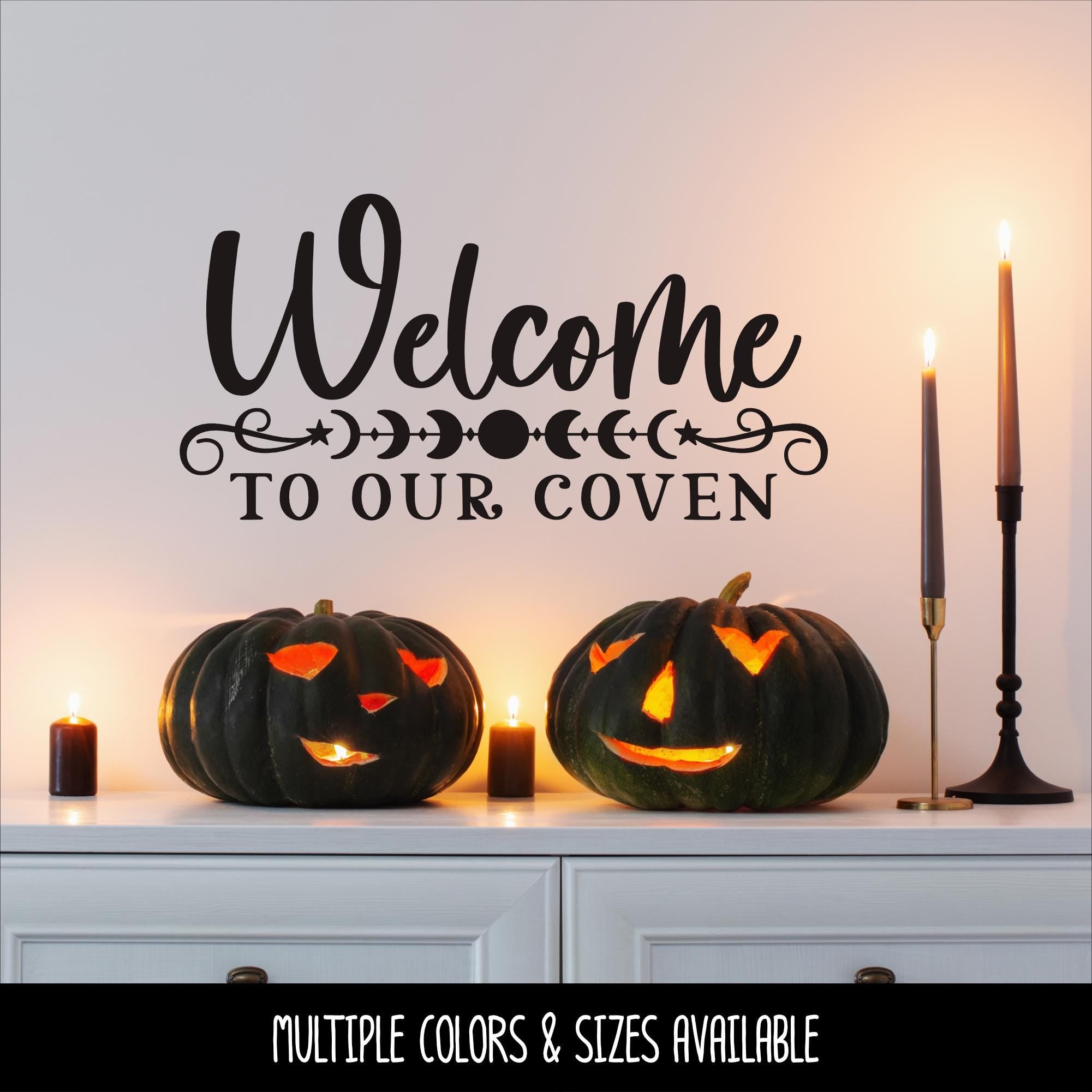 Welcome to Our Coven Decal/Sticker – Stellar and Stark Decals